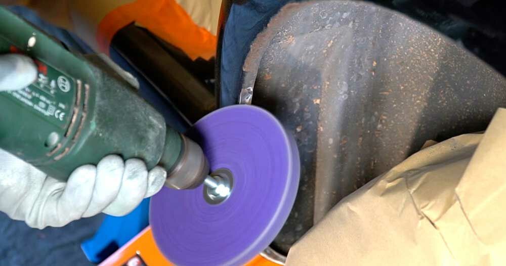 Auto Rost Entfernen Und Lackieren