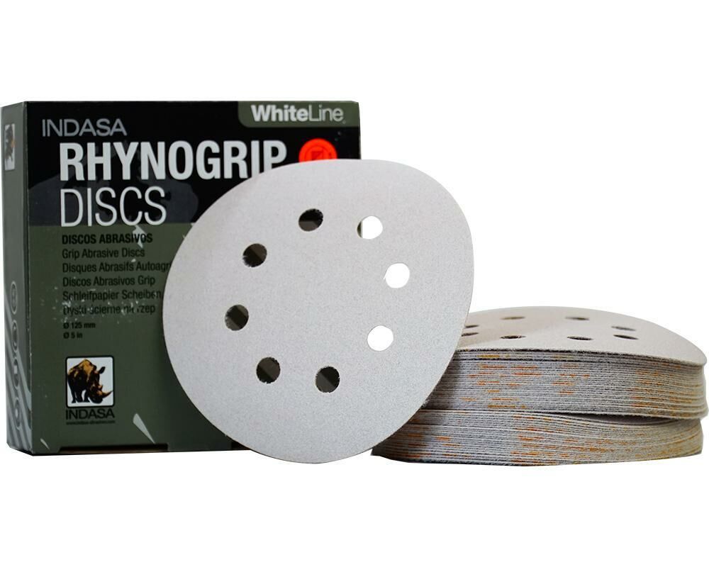 Indasa White Line Schleifscheibe 125 mm 8-Loch Klett - Onlineshop run ...