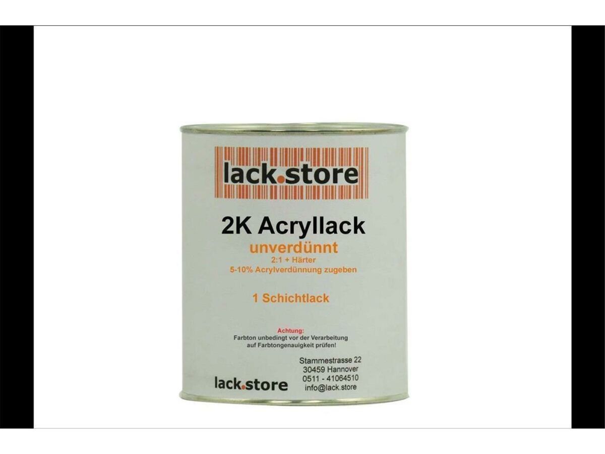2K Acryllack in Wunschfarbe - Onlineshop rund um Lacke, Autolack und ...